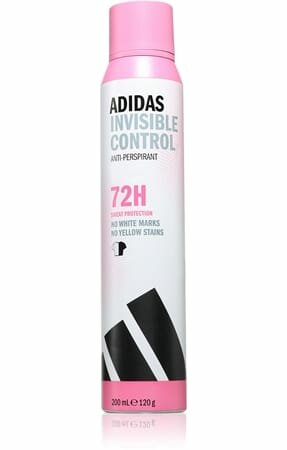 Дезодорант Adidas Invisible Control, для женщин, 200 мл