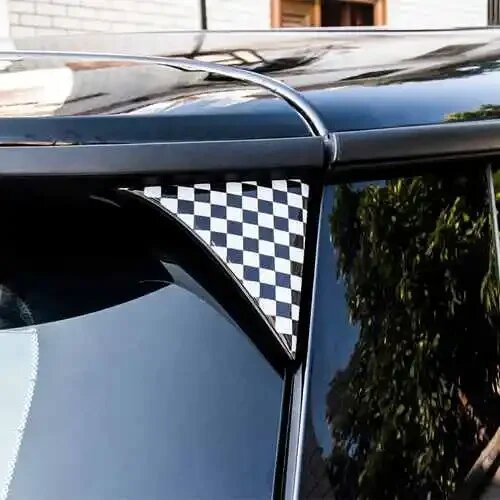 Наклейка на багажник MINI Cooper F56 Checker