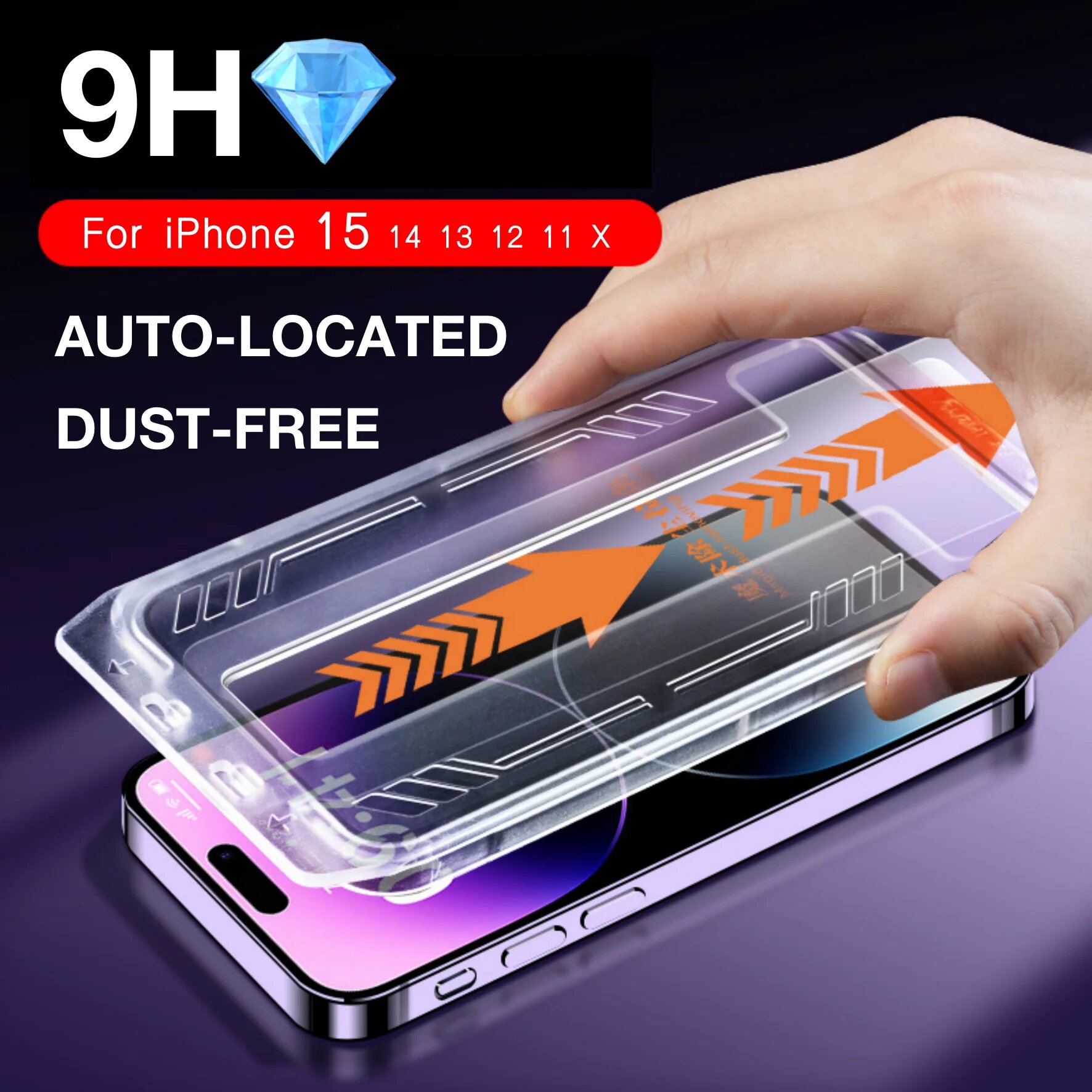 Защитное Стекло Magicjohn Для iPhone For iPhone12 Pro max, High Definition