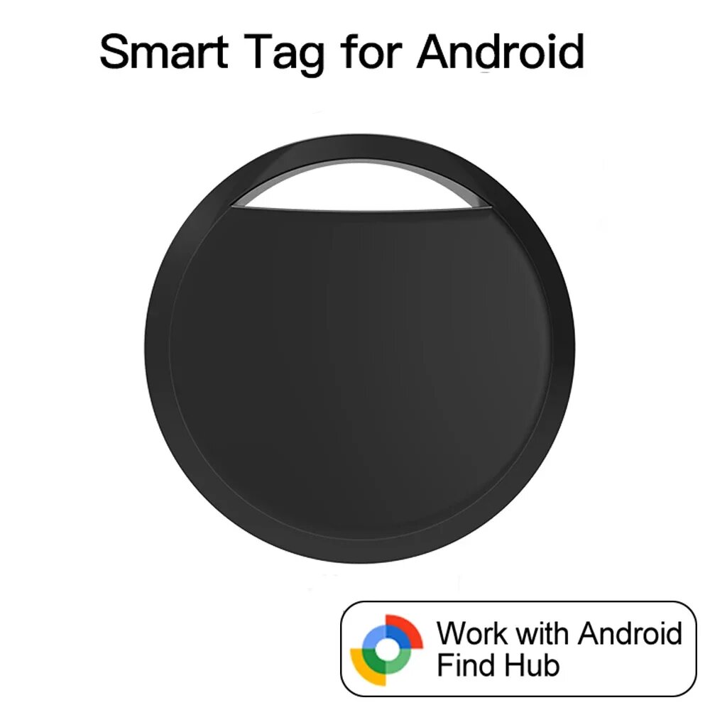 GPS-трекеры Google Smart Home для Android: Карта-трекер для поиска устройств, Android-метка, черный