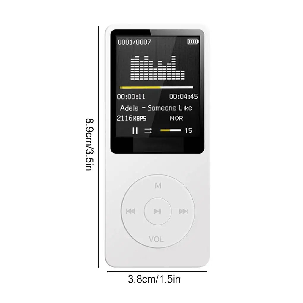 MP3-плеер Bluetooth, белый