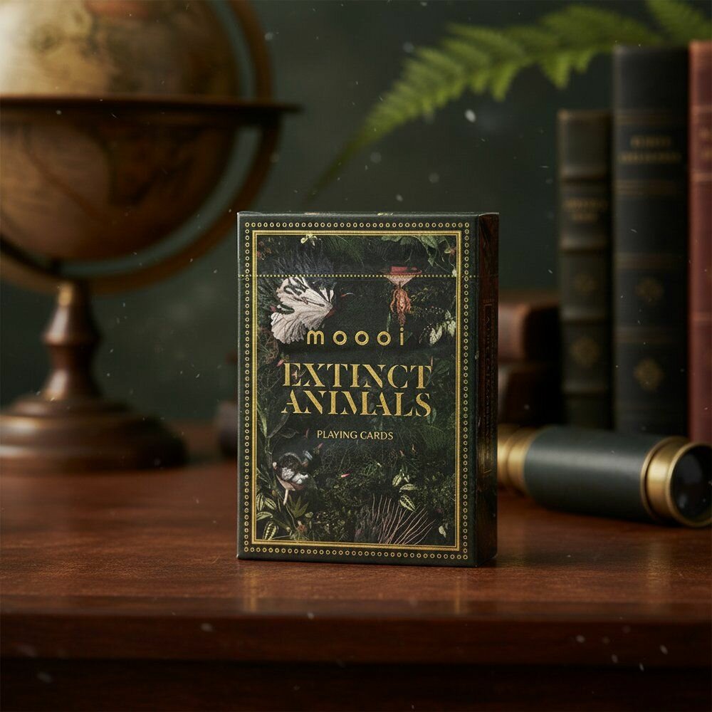Карты "Theory 11 Moooi Extinct Animals - Limited Edition"
