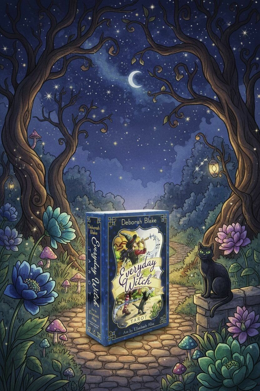 Карты Таро "Everyday Witch Tarot" Llewellyn / Повседневное Таро Ведьмы 63455