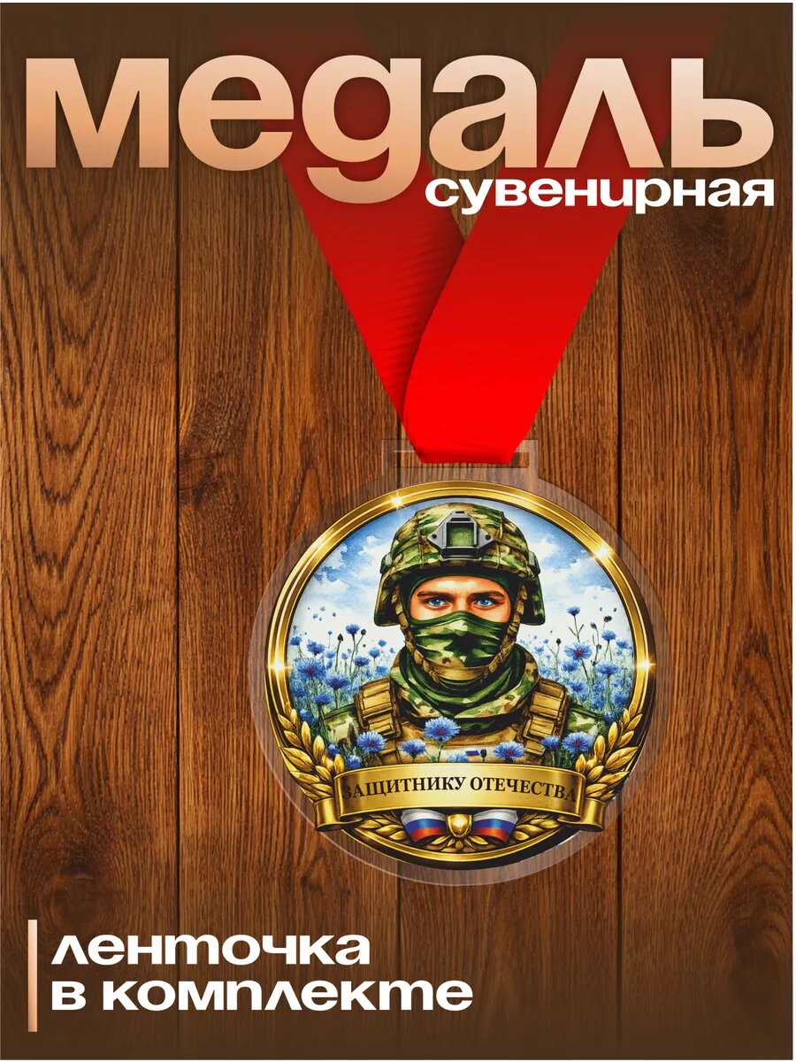 Медаль подарок защитнику отечества