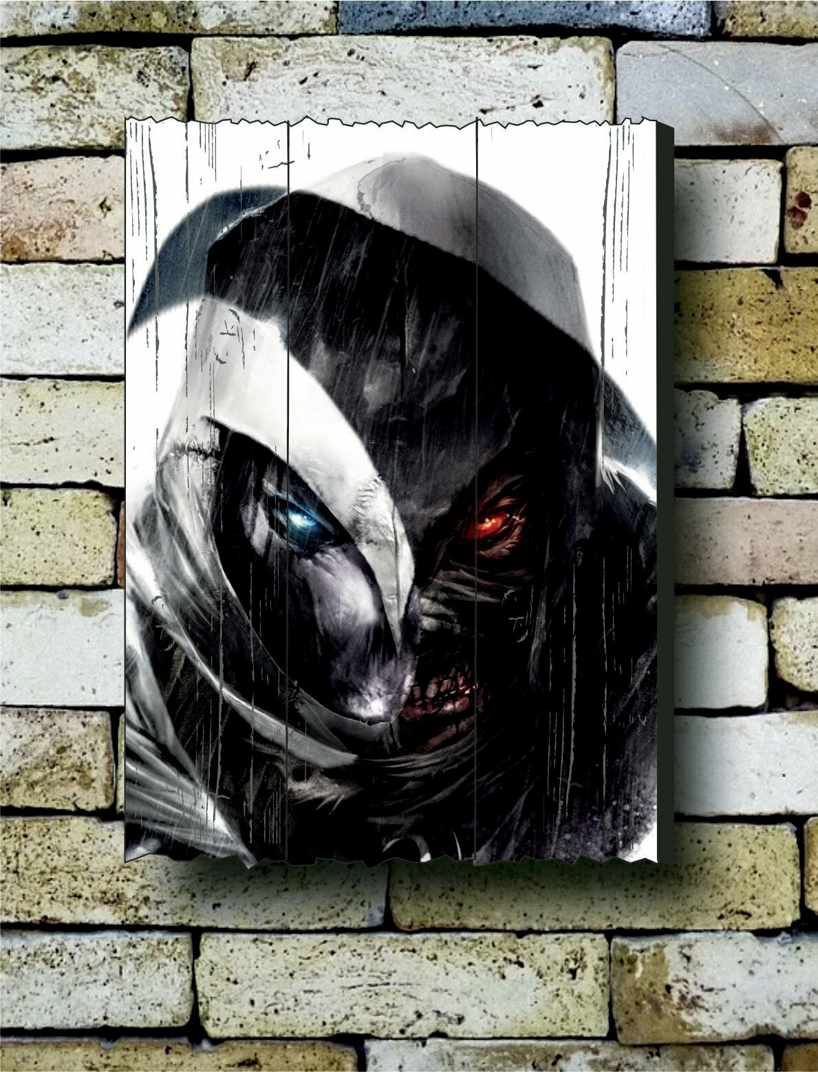 Картина на досках "Лунный рыцарь 3. Moon Knight "