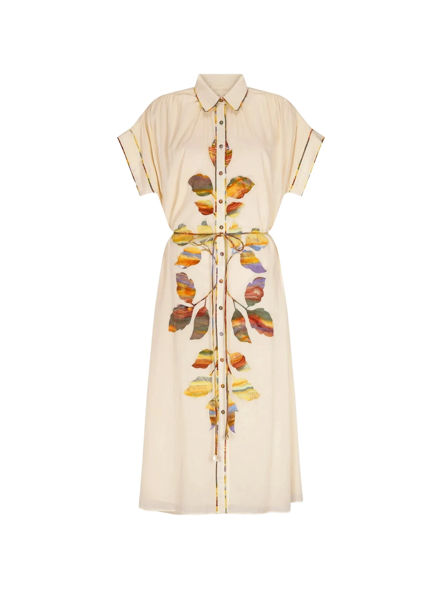 Платье Button-up midi dress