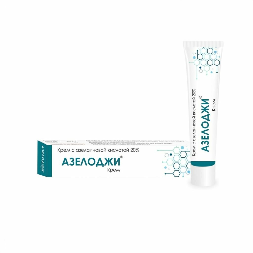 Крем от акне с азелаиновой кислотой 20 % азелоджи