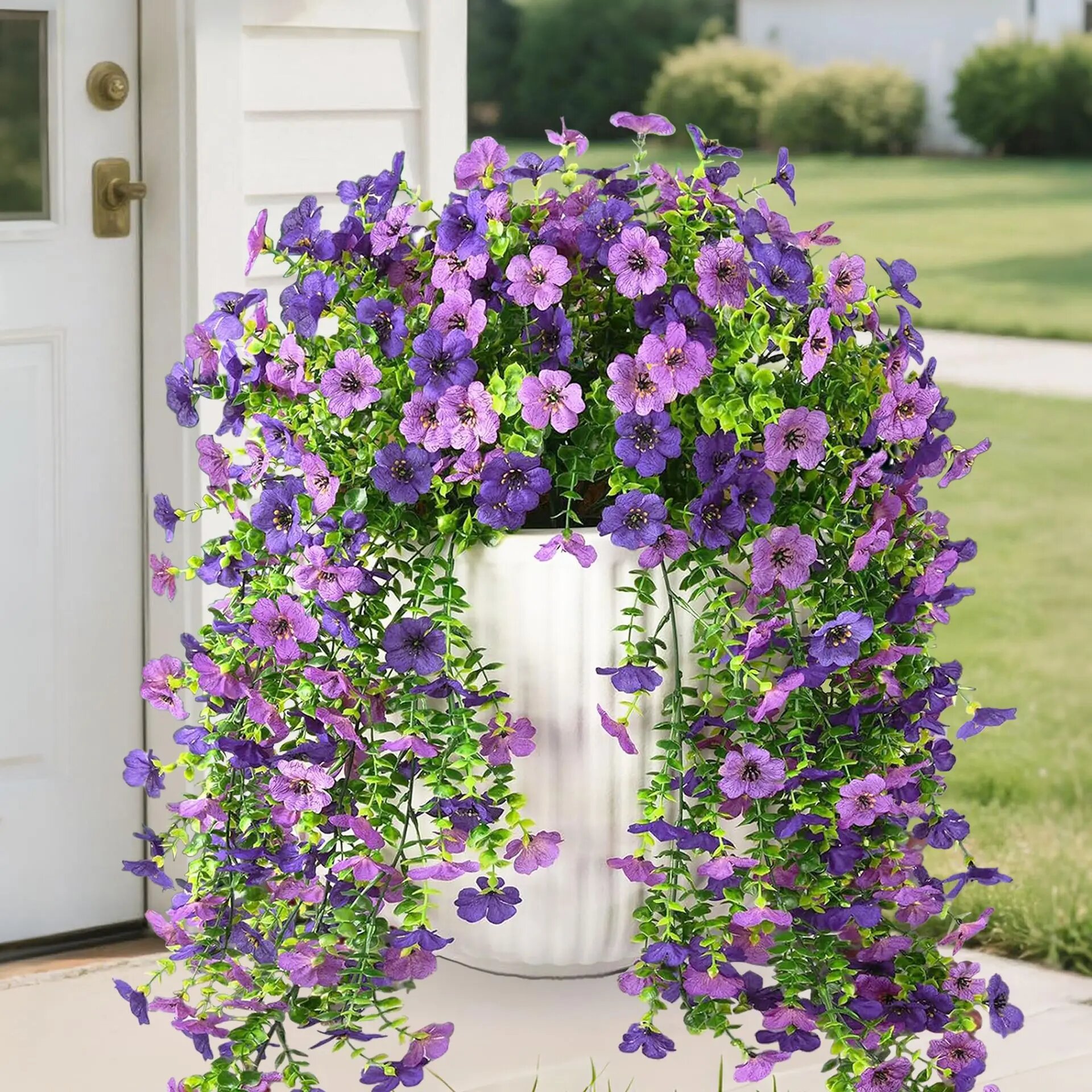 Искусственные цветы петунии Double Purple