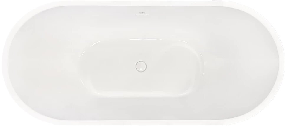 Акриловая ванна Royal Bath Wave RB610102WT 180x80 см, отдельностоящая, белый