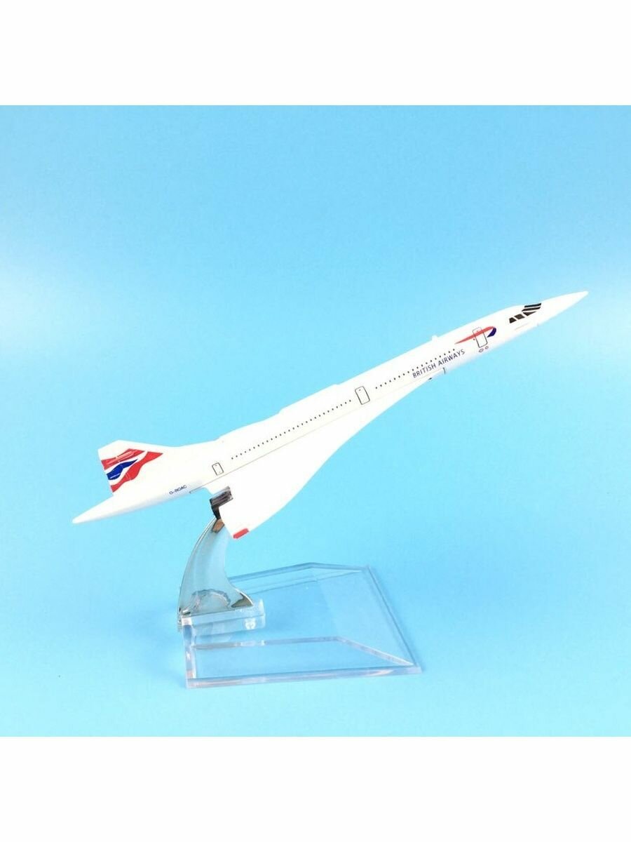 Металлическая модель самолета BRITISH AIRWAYS Конкорд