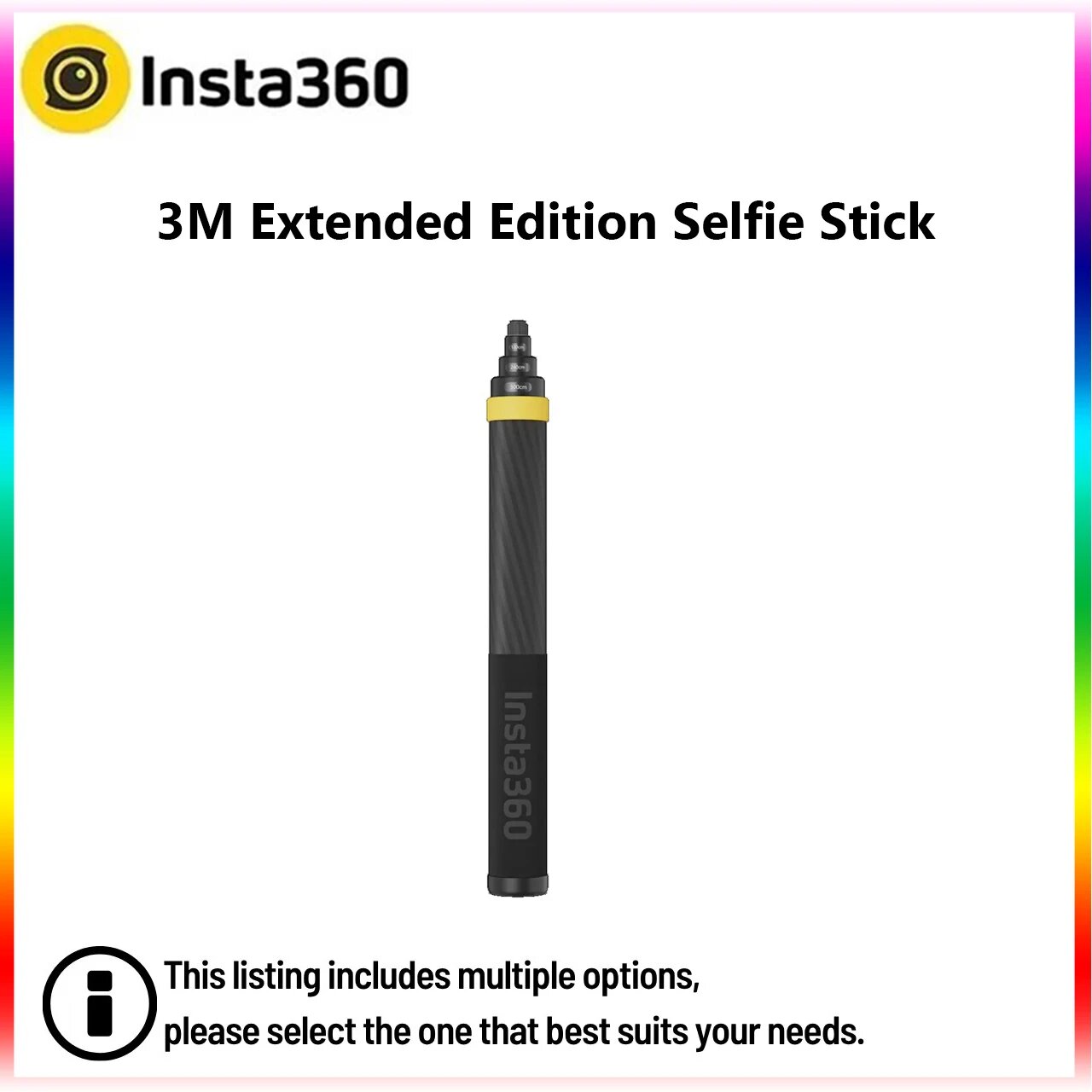 Insta360 Селфи-палка 3m Stick, 114 см