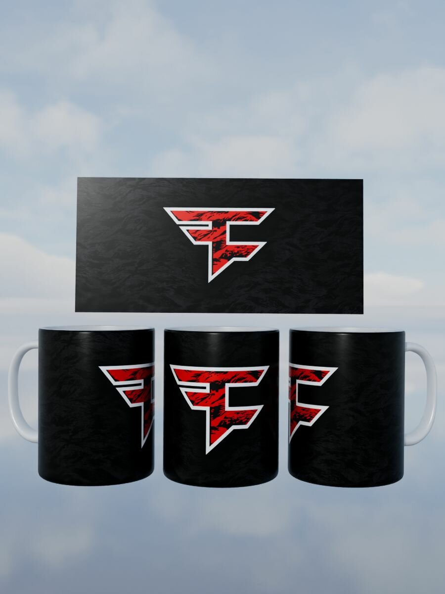 Кружка Faze clan CS2 counter strike 2 кс2 cs go cs: go контр страйк