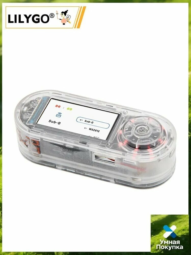 LILYGO T-Embed ESP32-S3 CC1101 Plus S3 1.9-дюймовый LCD модуль PN53 прозрачный корпус