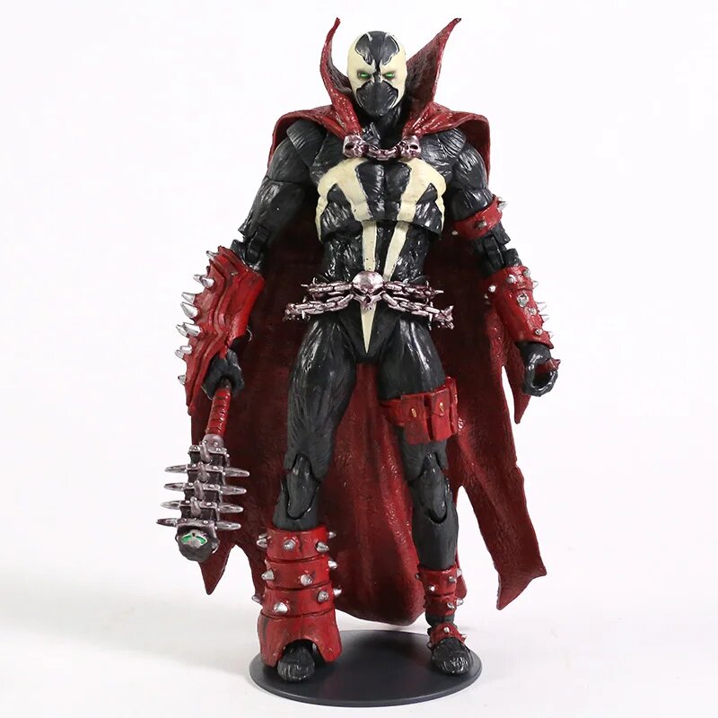 Фигурка Mortal Kombat 11 SPAWN 7 дюймов Красный, 18cm no box
