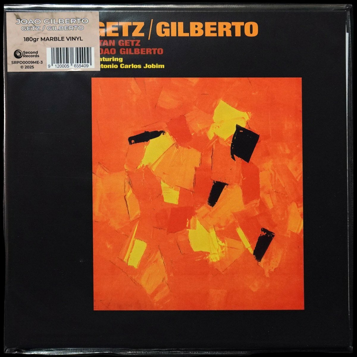 Виниловая пластинка Second Records Stan Getz – Getz / Gilberto (цветной винил)