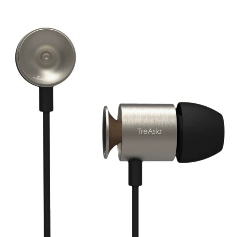 Наушники SpearX T+S O3 High-Fidelity In-Ear Wired с серебряным цветом для аудиоэнтузиастов