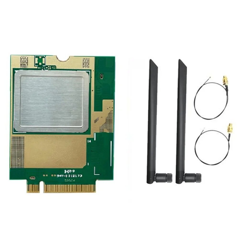 Карта 5G M.2 T99W175.43 X55, модуль 5W10V25782 с антенной 8 дБ