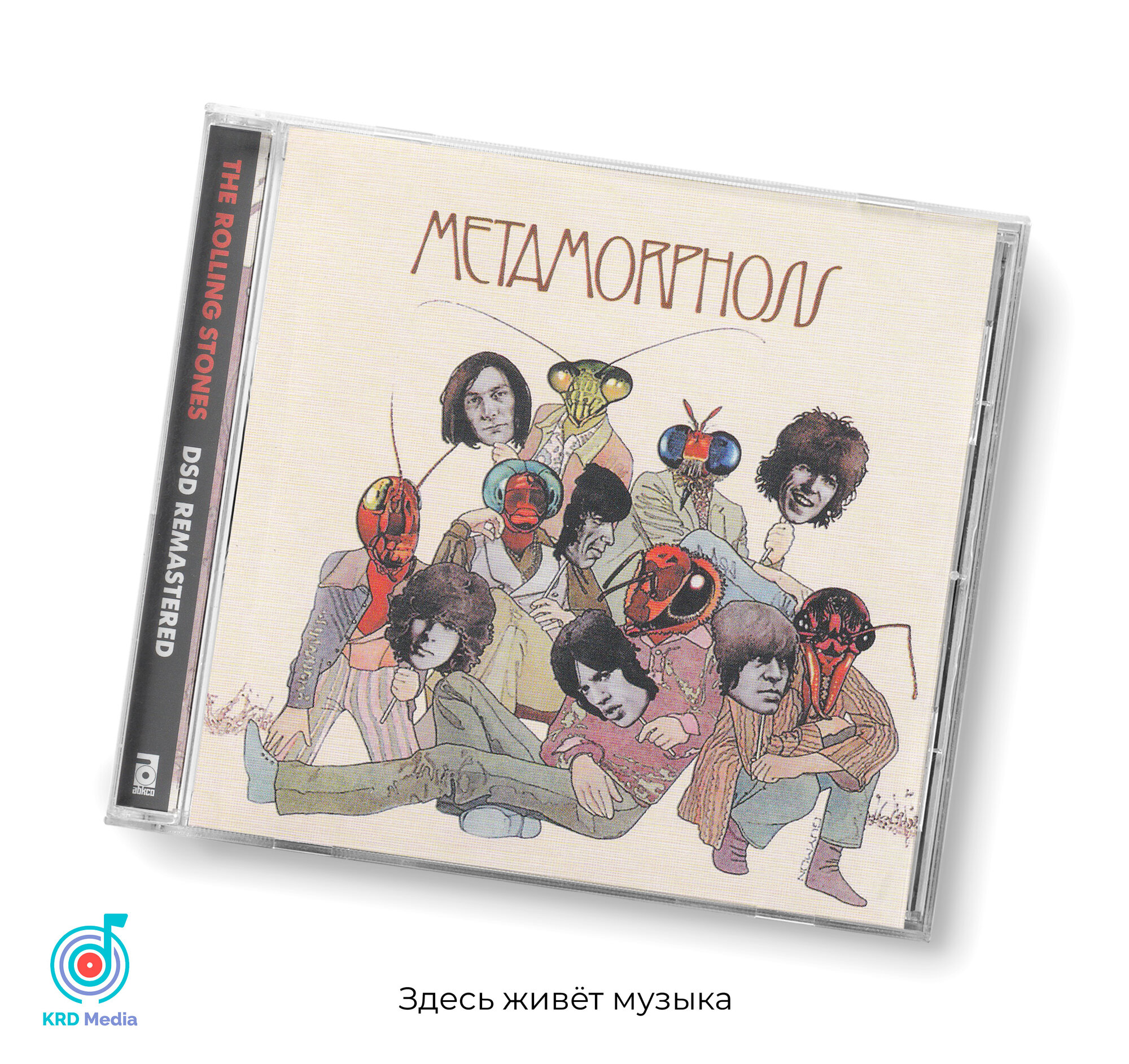 The Rolling Stones - Metamorphosis, 2002, 8-page, CD-Аудио