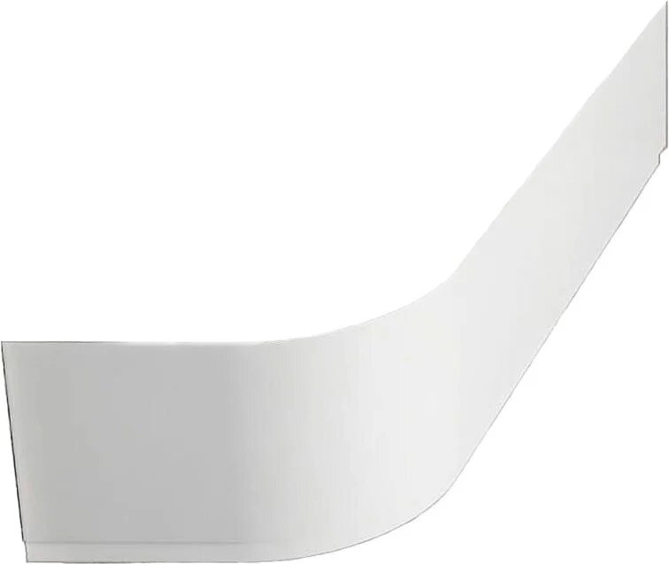 Экран под ванну Ravak Chrome CZA5100A00 L акриловый, белый, левый, округлый