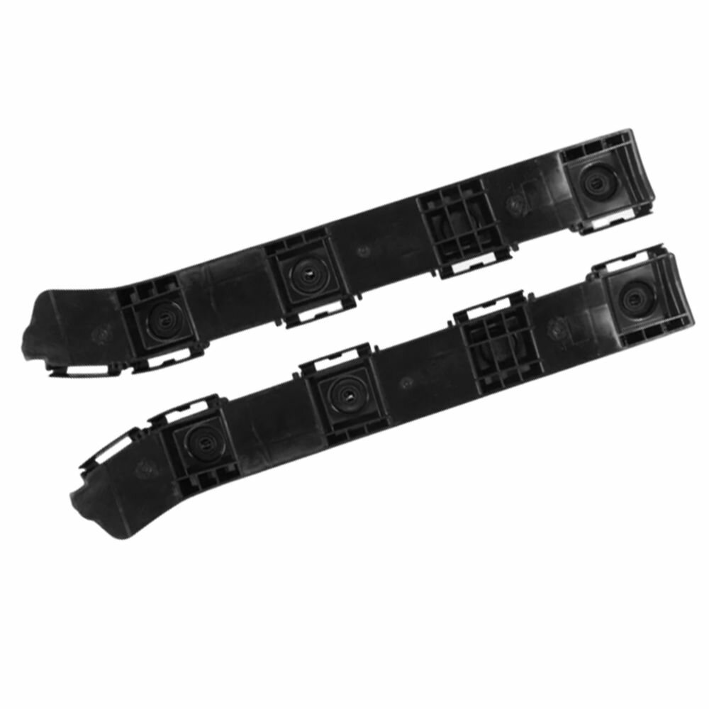 Кронштейны заднего бампера, пара 52562-0C010/52563-0C010 для Toyota Sequoia 2008-2022, черные крепления сзади.