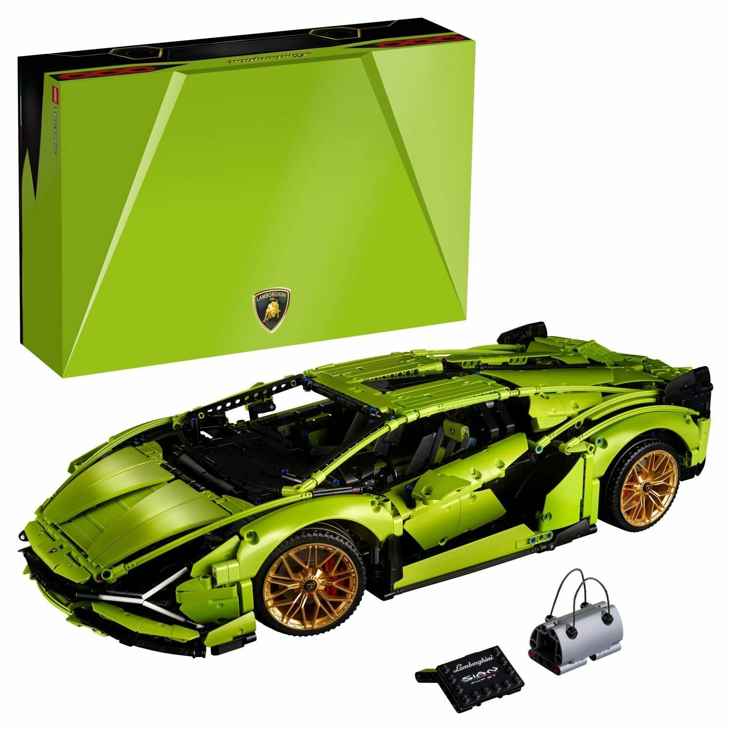 Конструктор LEGO Technic Автомобиль Sian FKP 37, 3696 деталей, возраст 18+