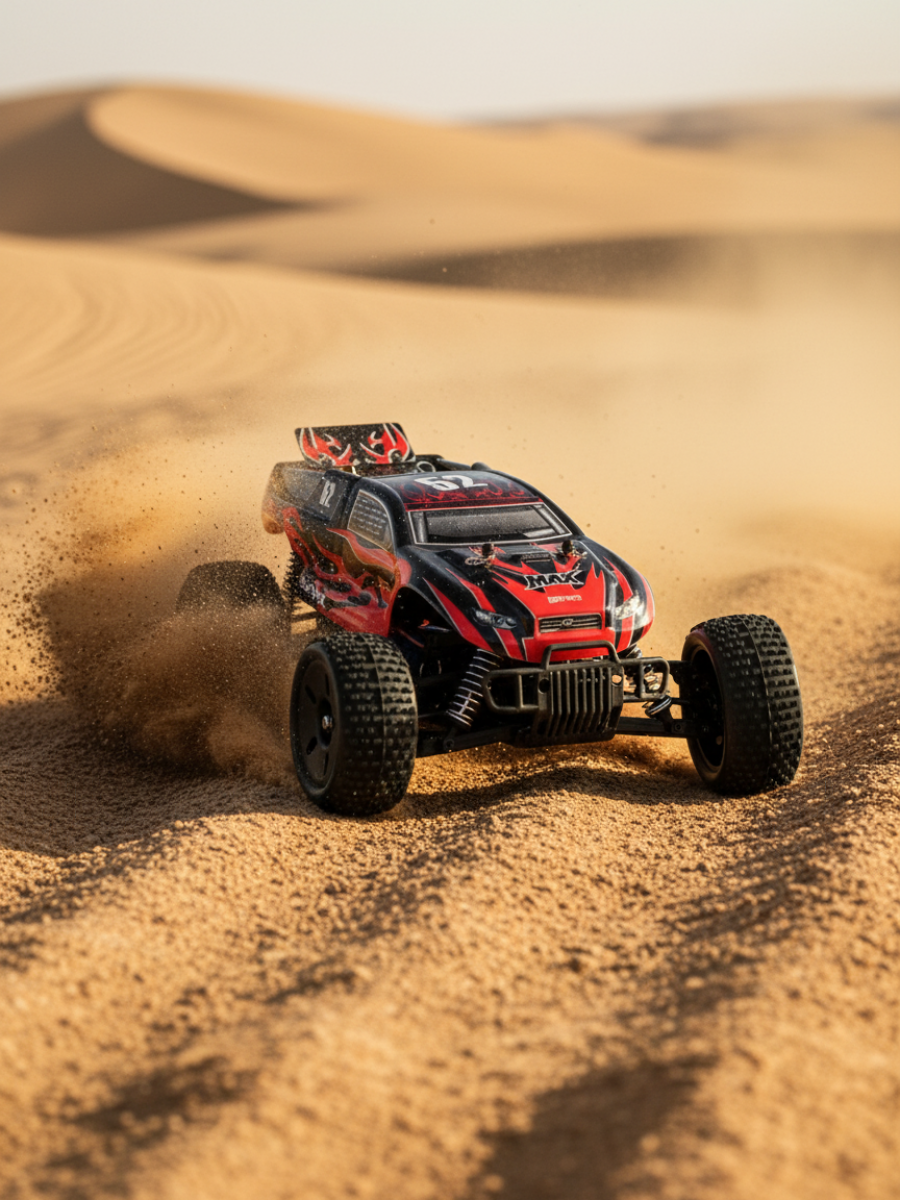 Радиоуправляемый трагги Huan Qi Truggy HQ733 4WD RTR масштаб 1:16 27Mhz - HQ733