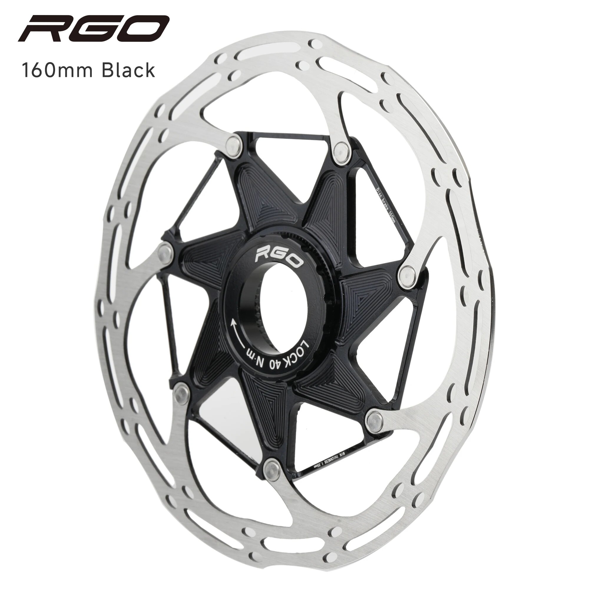 Тормозной диск RGO 160mm Black