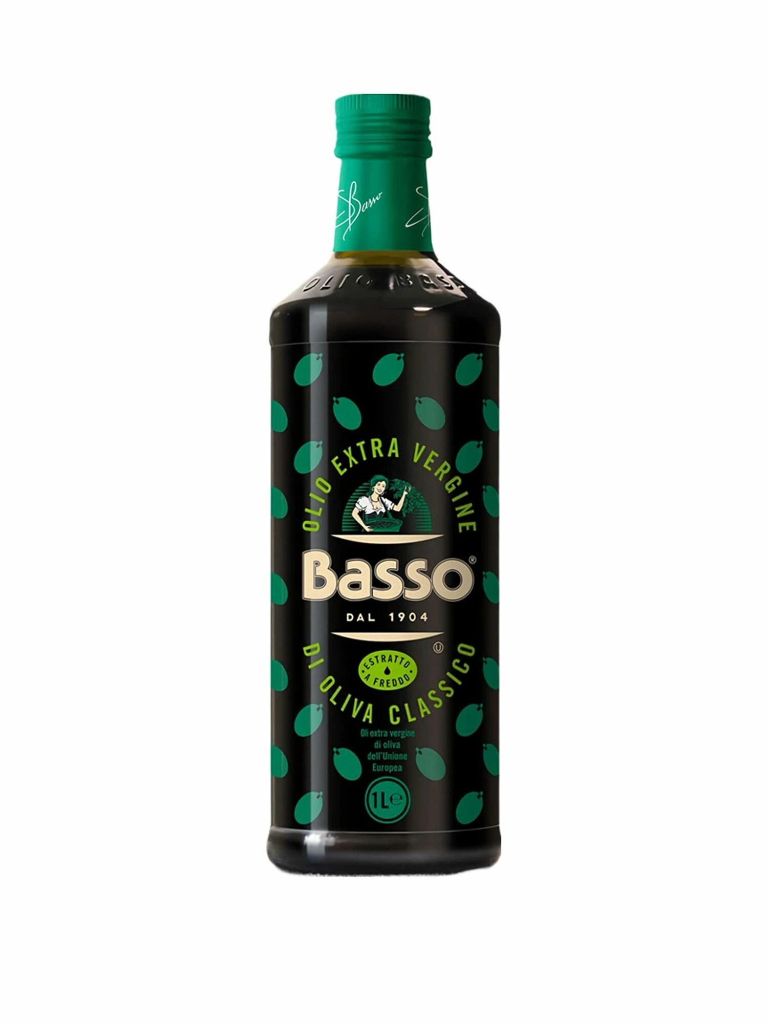 Масло Оливковое Basso Extra Virgin Нерафинированное 1л