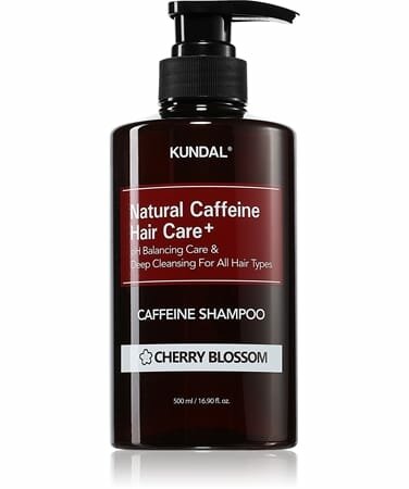 Шампунь для волос Kundal Caffeine Shampoo Cherry Blossom, 500 мл