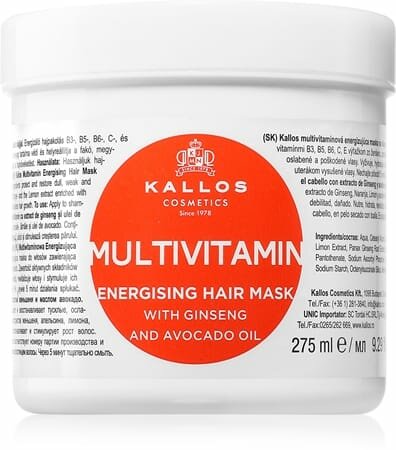 Маска для волос Kallos KJMN Professional Multivitamin, 275 мл