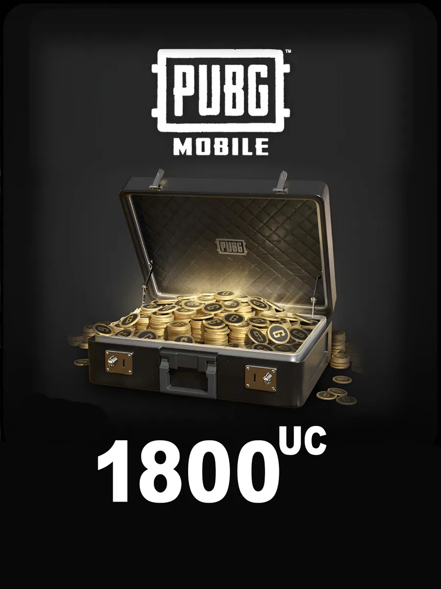 Карта пополнения PUBG Mobile Пабг 1800 UC Глобал ЮС