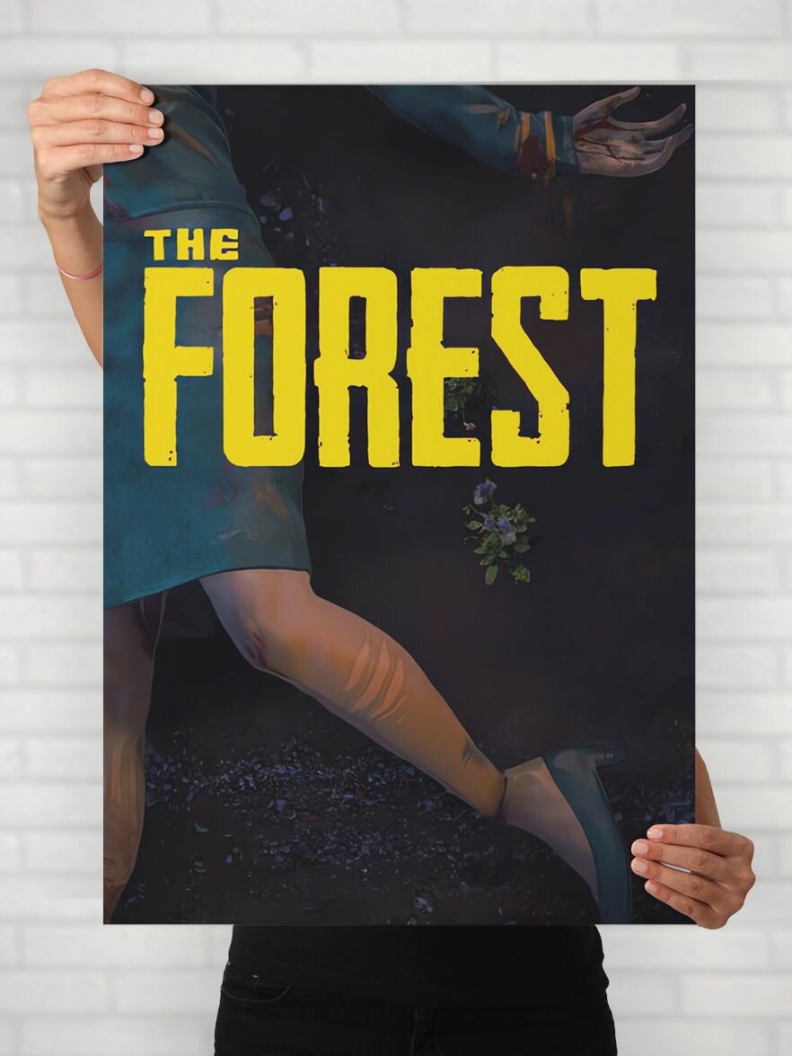 Плакат на стену для интерьера Зе Форест (The Forest 1) - Постер по игре формата A2 (42x61 см)