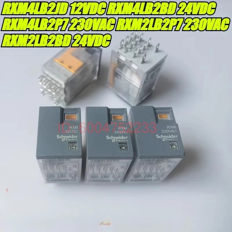 Реле промежуточное RXM4LB2 12/24/230В
