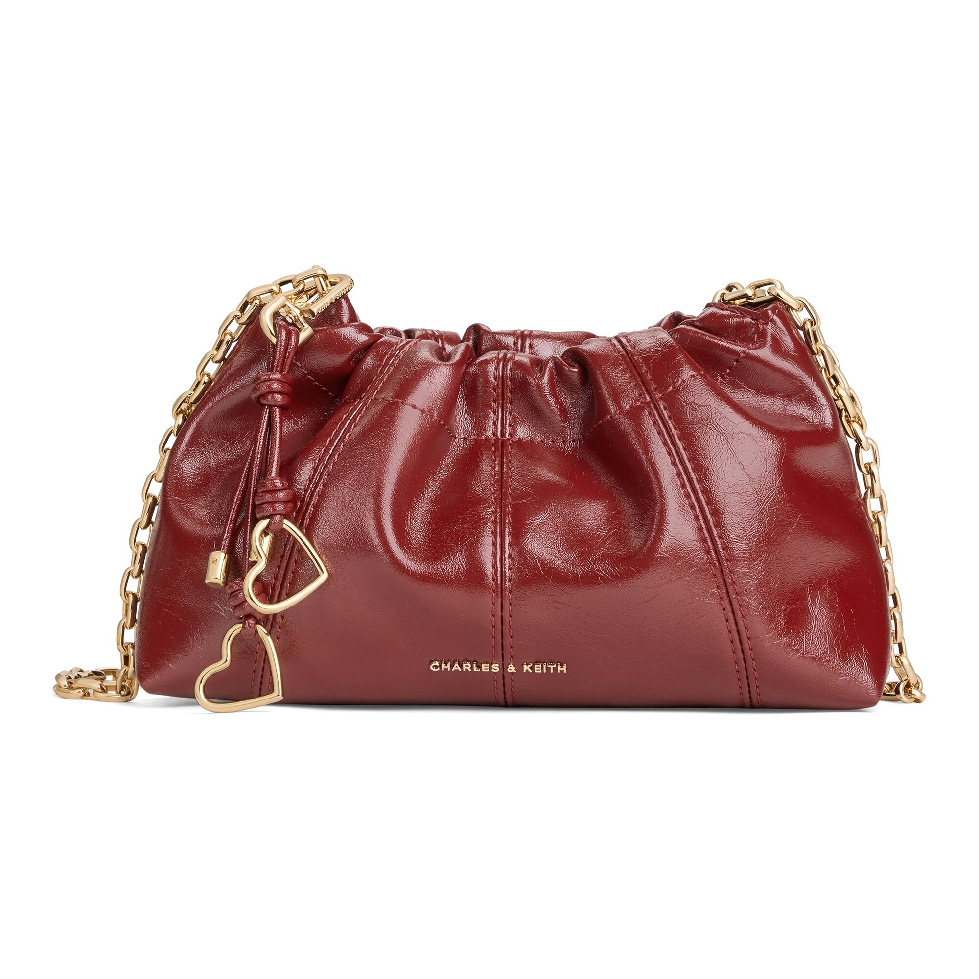 Сумка CHARLES & KEITH, фактура рельефная — фото 1