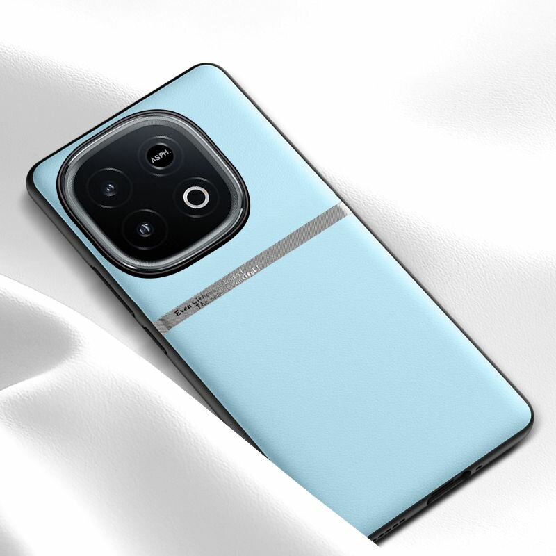 Чехол для iQOO Neo 10 Кожаная мягкий TPU антиударный чехол