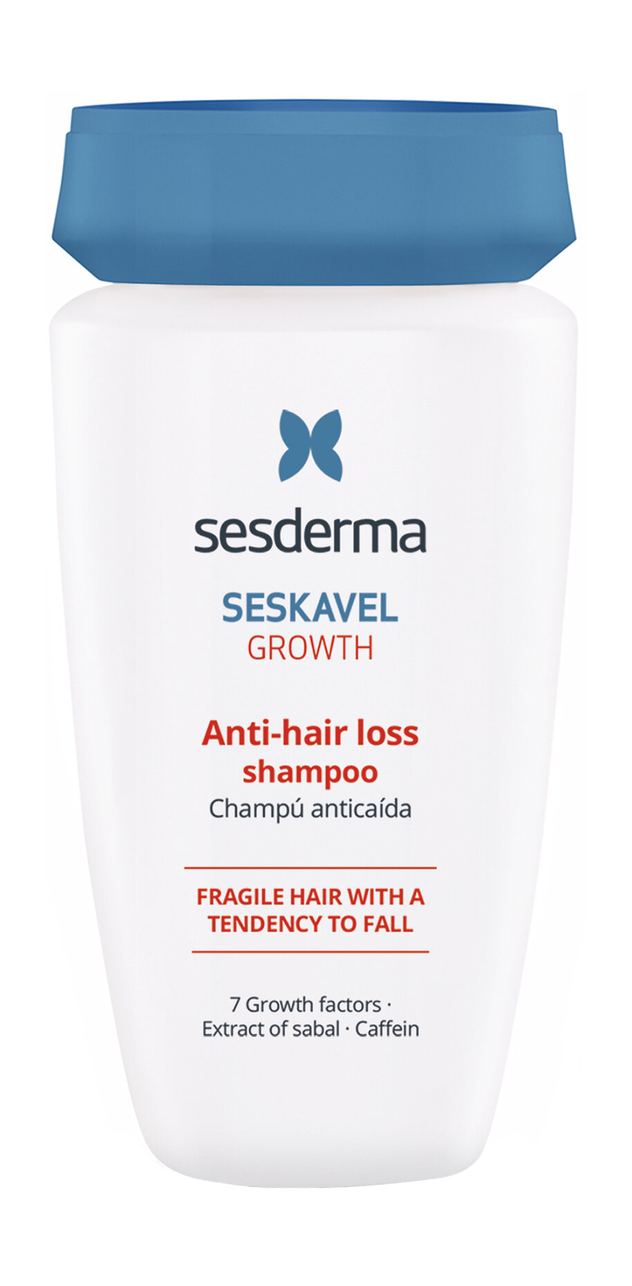 SESDERMA Seskavel Growth Anti-hair Loss Shampoo Шампунь для волос от выпадения, 250 мл
