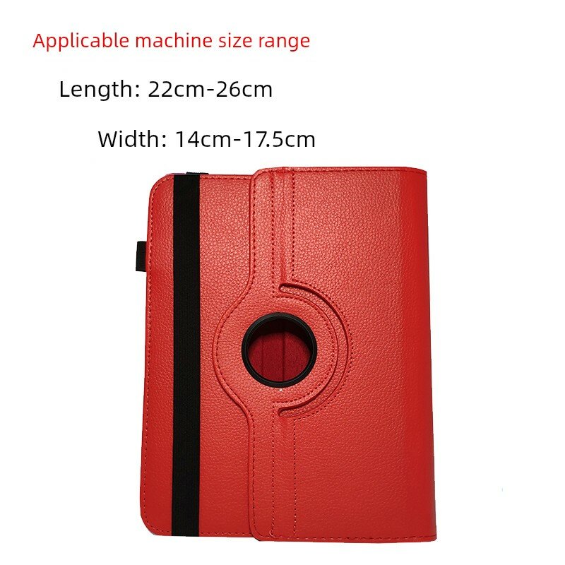 Универсальный защитный чехол для планшета 7,85 дюйма 8inch 9inch 10.1inch 12inch из кожи, вращающийся чехол-накладка