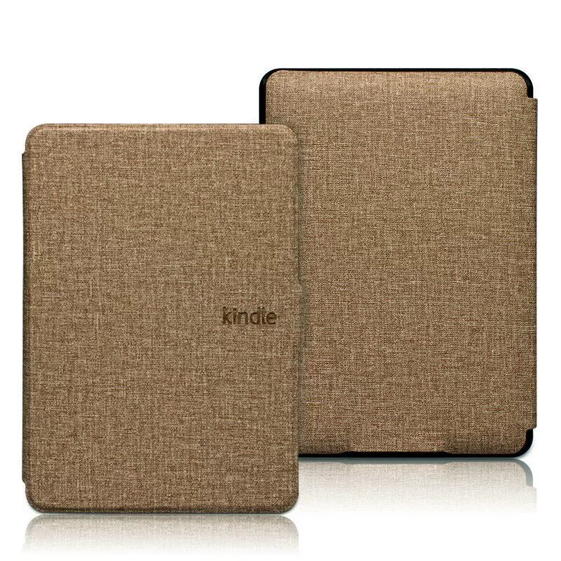 Защитный чехол для Kindle Oasis 3 золотого цвета с закаленным стеклом