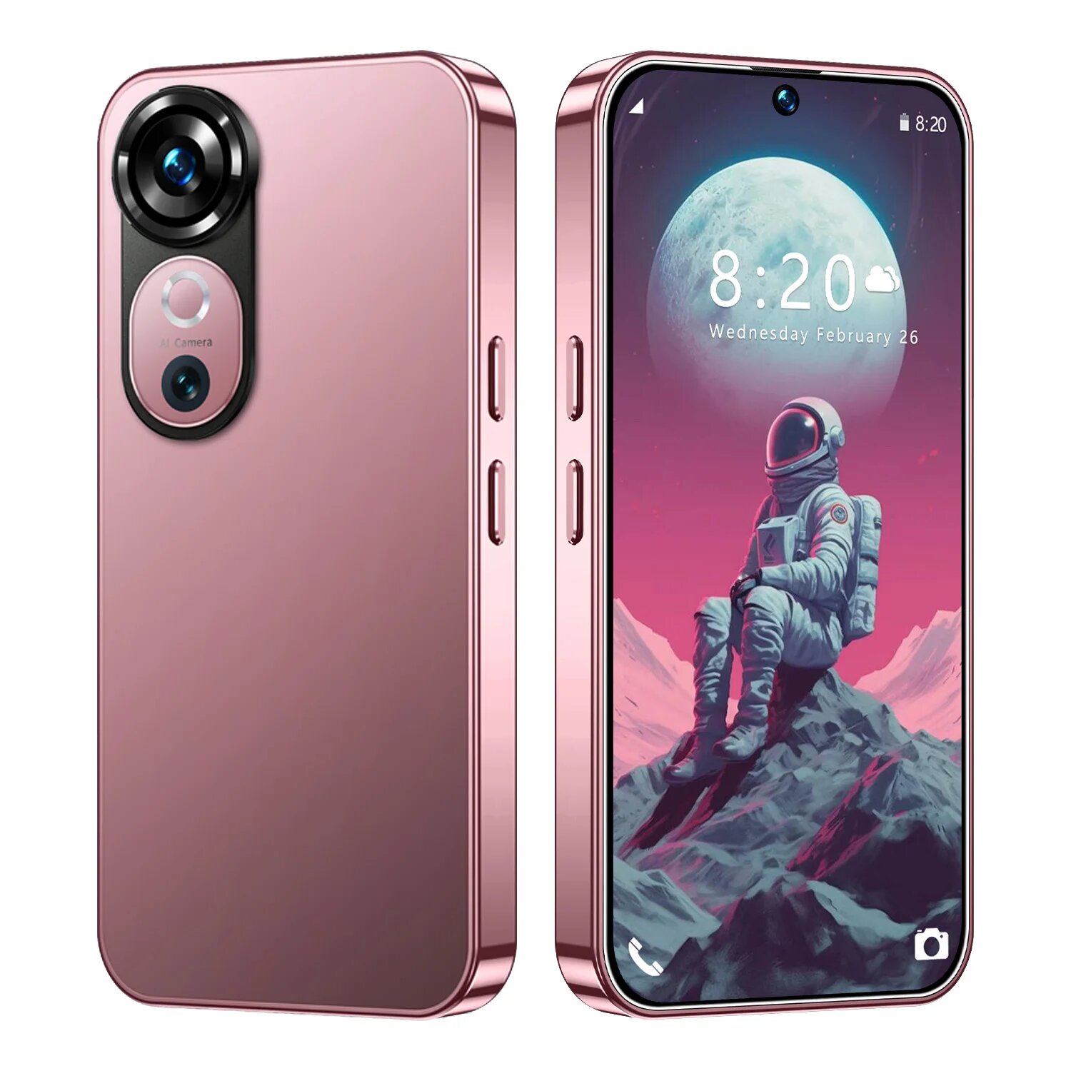 Розовый IVMI X7Pro mini 3G смартфон 4.0" 2/16 ГБ
