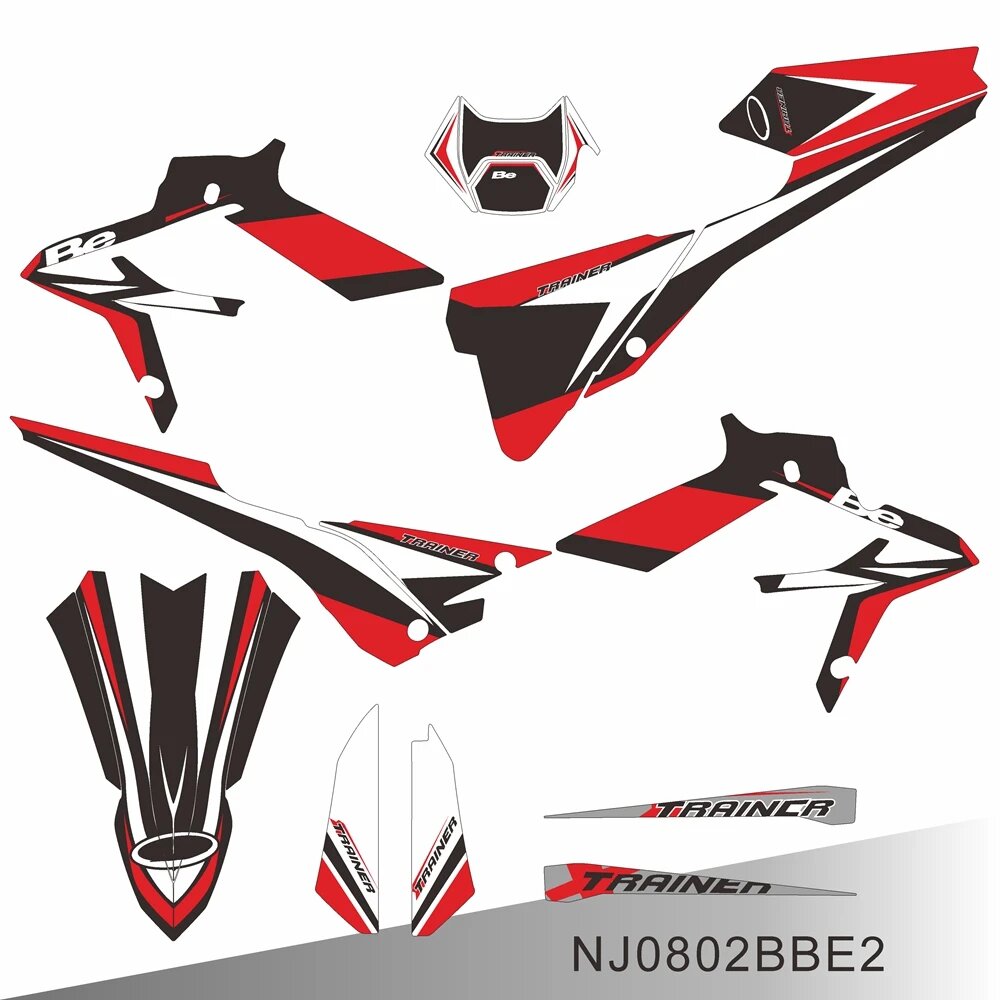 Наклейки с полной графикой для мотоцикла BETA X TRAINER X-TRAINER XTRAINER 2020 2021 2022, фоновые наклейки NJ0802BBE
