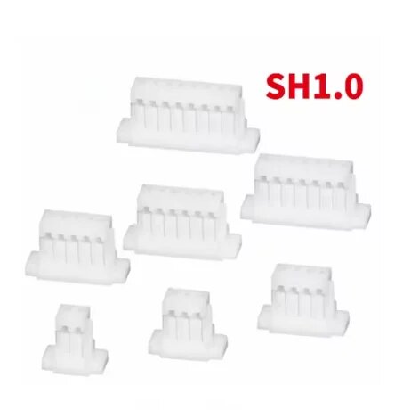 Разъем JST SH1.0 9P, Housing