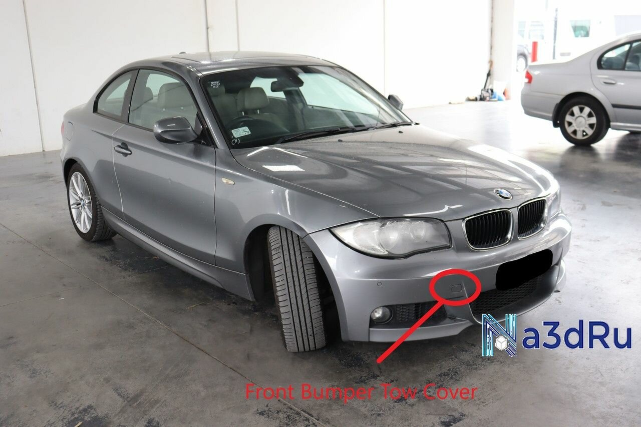 Заглушка переднего бампера Bmw 1 Series Sedan 2010