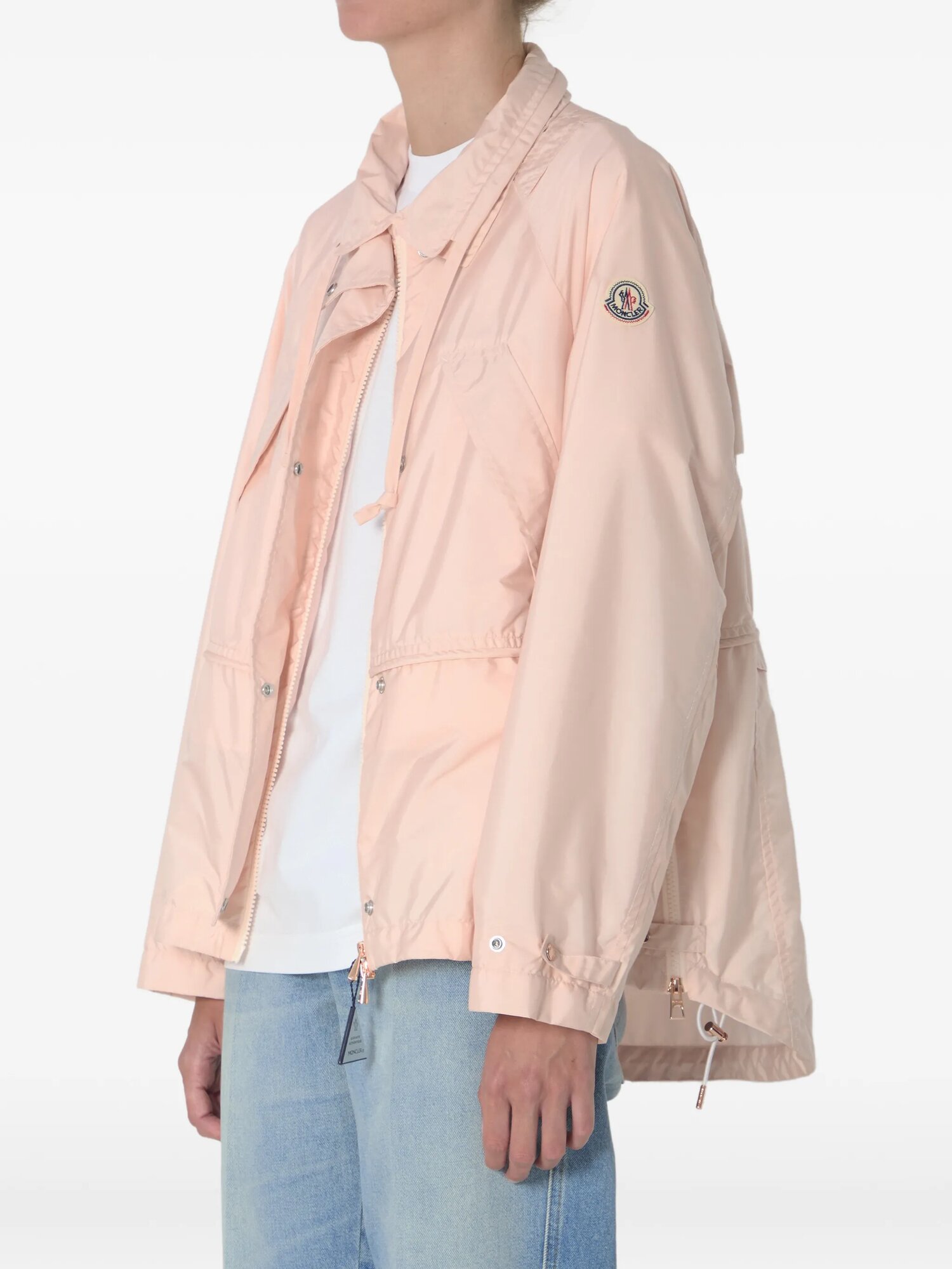 Куртка Moncler Reghena, размер 44, pink — фото 1