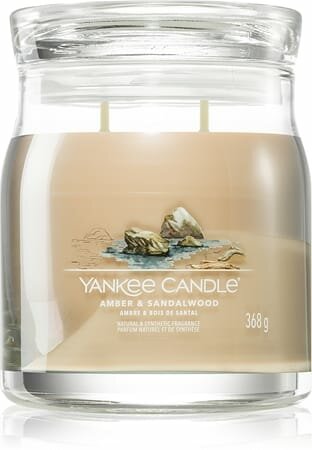 Свеча Yankee Candle Amber & Sandalwood, унисекс, 368 г