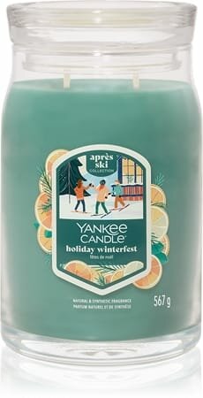 Свеча Yankee Candle Holiday Winterfest Signature, унисекс, 567 г