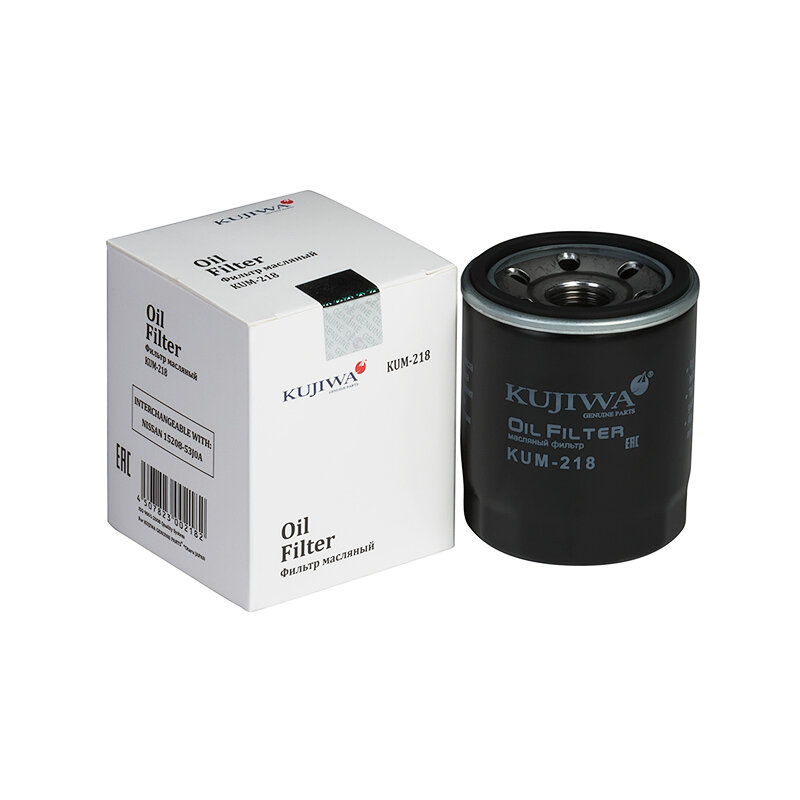 Фильтр маслянный KUM218 KUJIWA 15208H8911 NISSAN