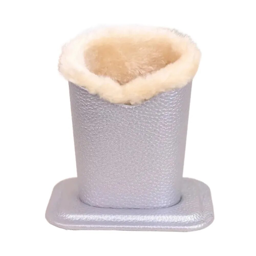 Держатель для очков Silver PU Leather