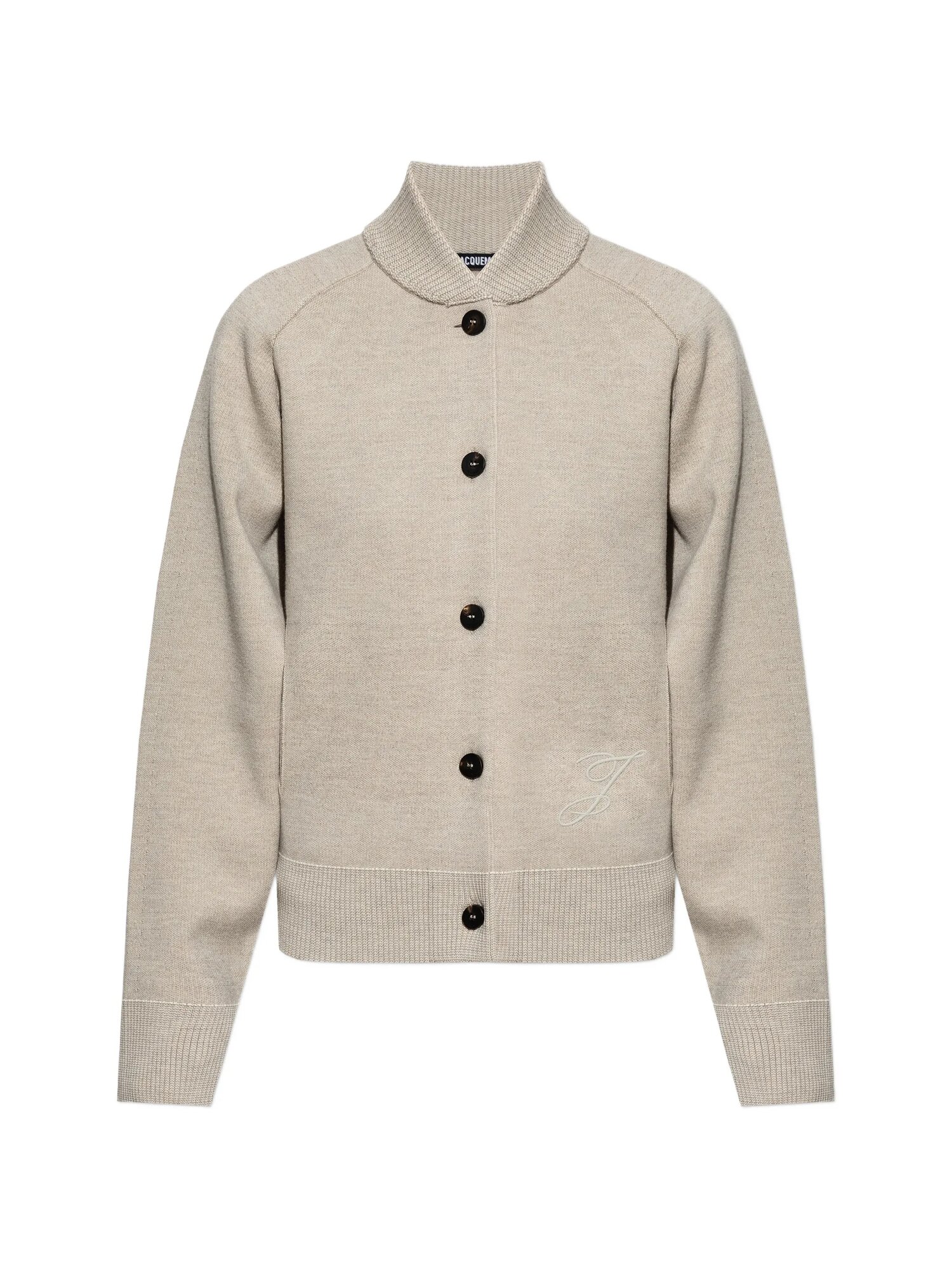 Свитер Logo-embroidered button-up sweater