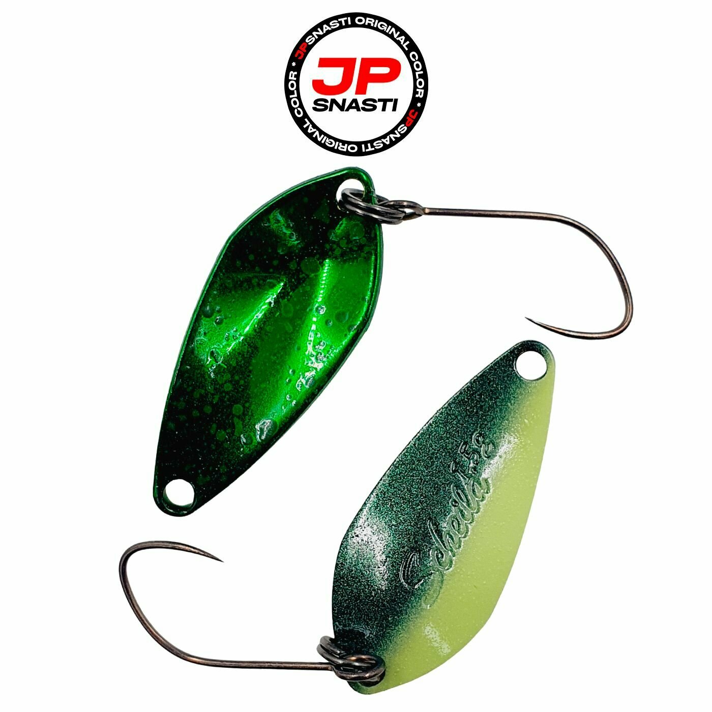 Японская блесна на форель ValkeIn Sсheila, 1.5 гр, IZU-06 Glow Seed (Jpsnasti Oricolor) / Форелевые приманки для рыбалки / Блесна Валкеин