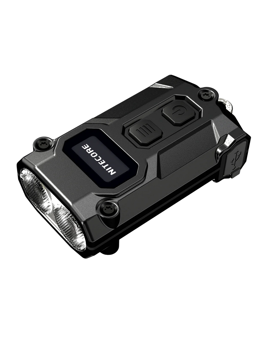 Фонарь наключный NITECORE TINI3 BLACK MCT/UHE, 600 Люмен, 90 м, 85 ч, 330 мАч, USB-C 2259